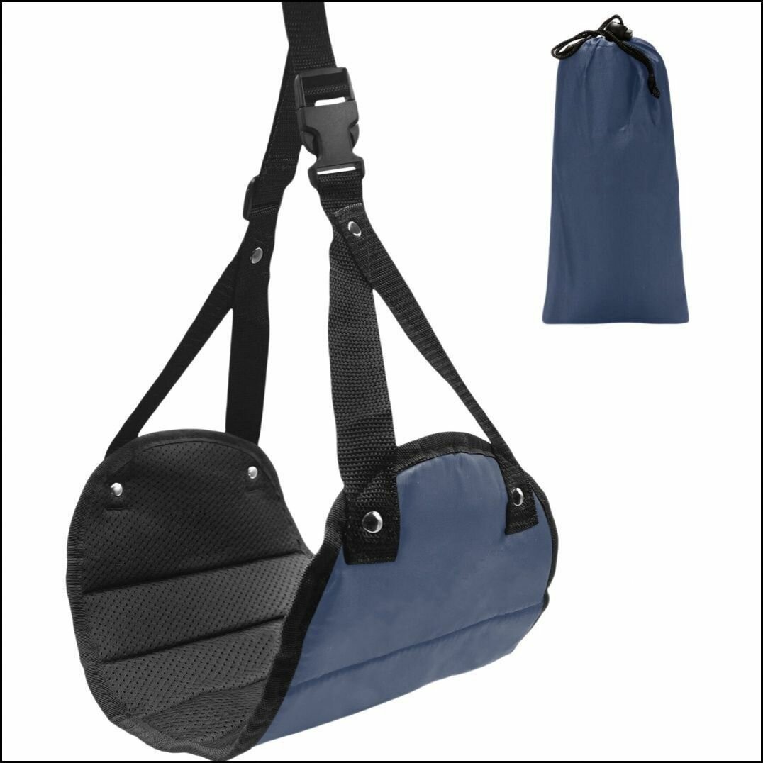 Подставка для ног, гамак для путешествий, регулируемая длина, гамак для ног в самолете, расслабляющая нога