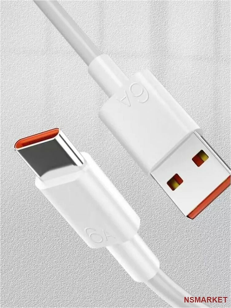 Кабель для мобильных устройств Micro-USB 3.0 Type-A/USB Type-C, 1 м, белый