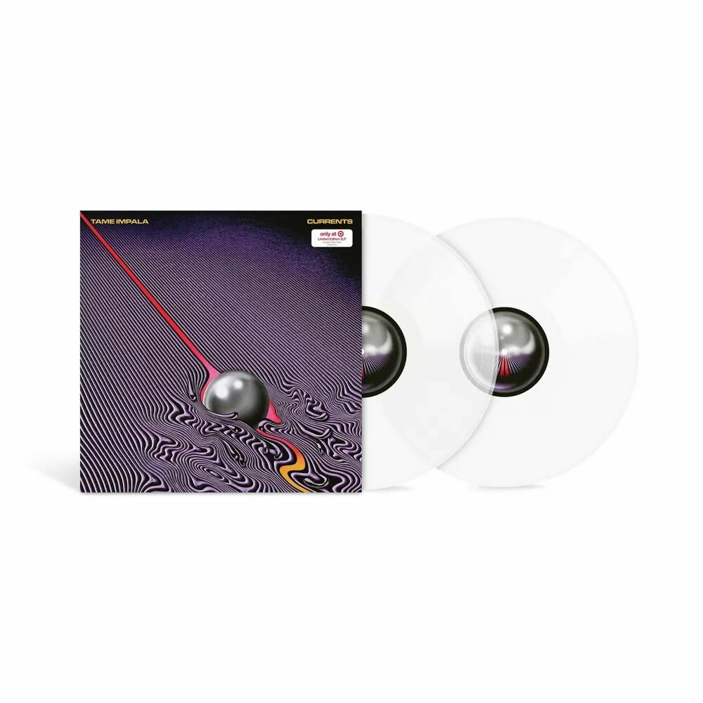 Tame Impala - Currents (Crystal Clear USA Limited) Прозрачная, Редкая Виниловая Пластинка из США с Хитами: The Less I Know the Better, Let It Happen, New Person, Same Old Mistakes и др.