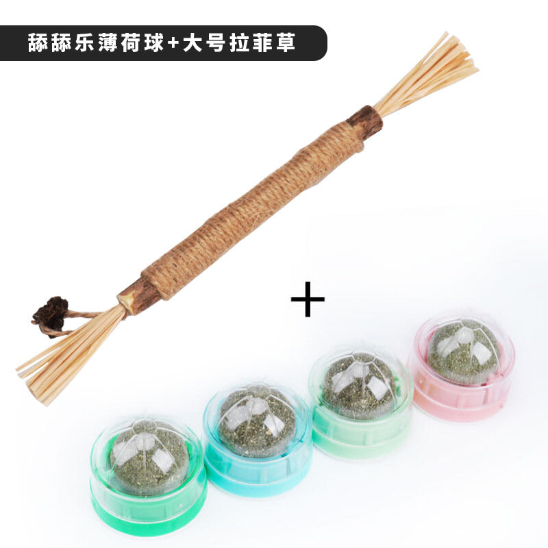 Кошачий мякольный шарик молотилка дразнить кошачий артефакт вращение кошачьих расходных леденцов от привет Лизать