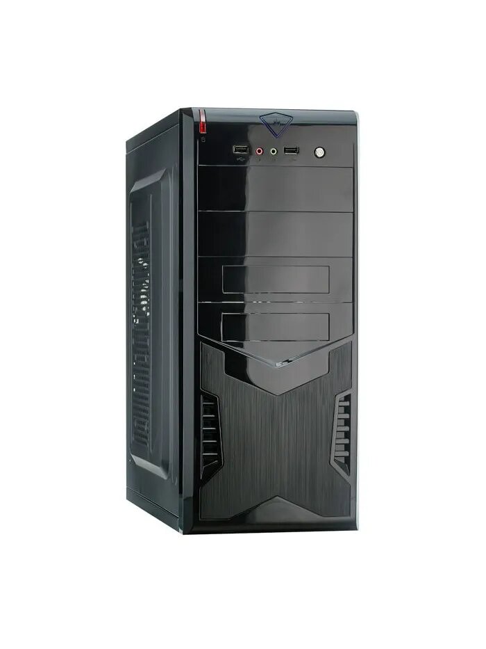 Корпус ExeGate EX280388RUS CP-604, mid tower, блок питания 450Вт, черный
