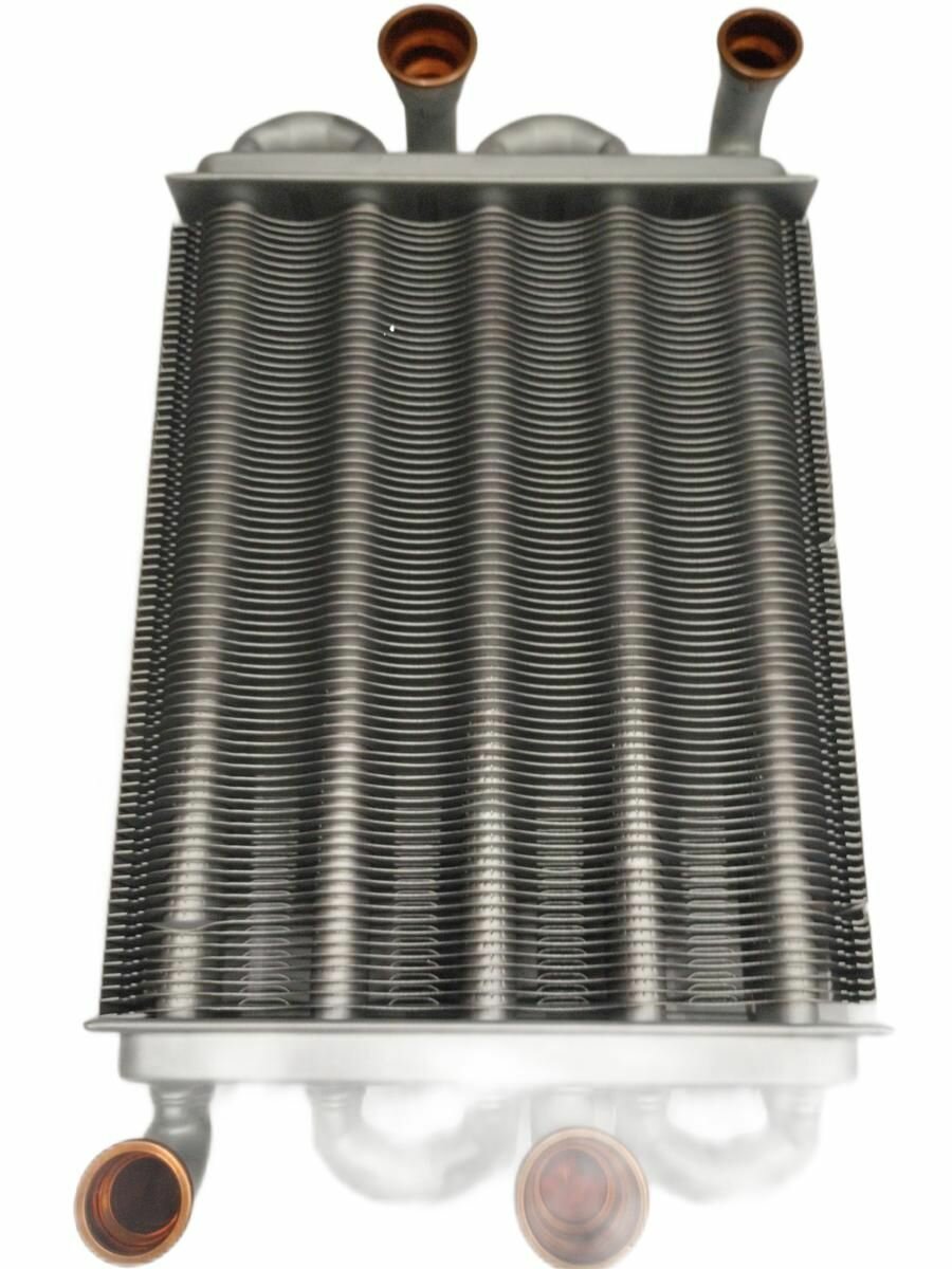 Теплообменник битермический Ferroli DOMIproject F24D, Domina F13-20N (арт.-37405340,39837660)