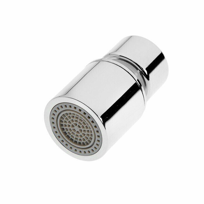 Насадка аэратор для экономии воды ZEIN, регулировка потока, 2 режима, нержавеющая сталь, хром