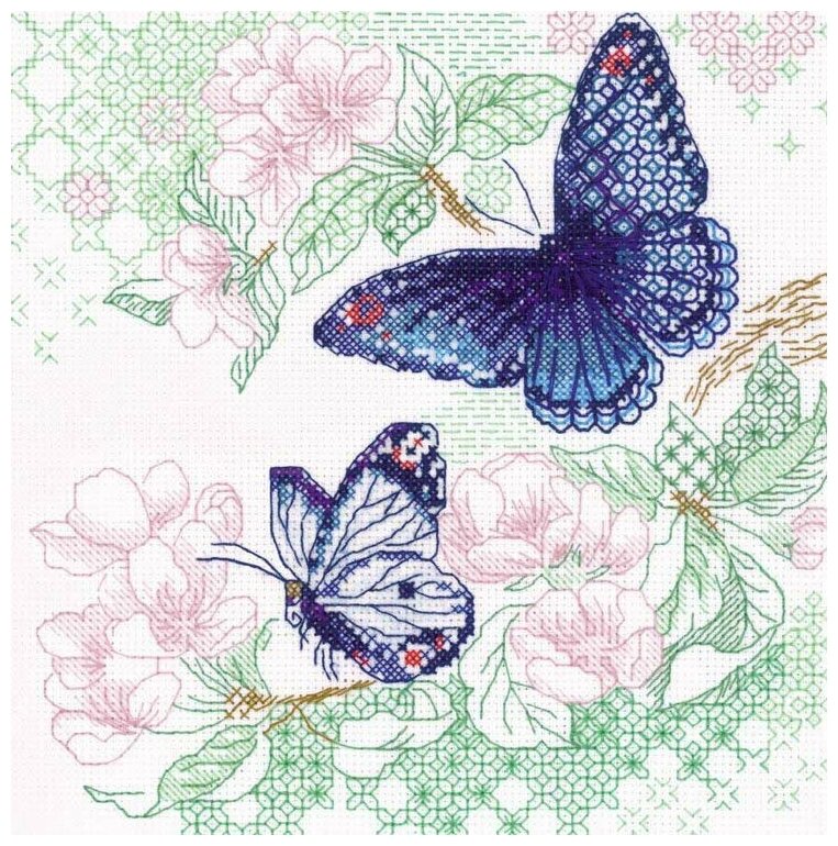 Набор для вышивания "Легкость весны", 20x20 см, Риолис (Сотвори Сама)