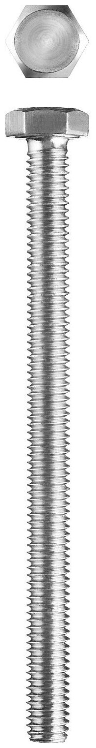 ЗУБР M6 x 70 мм, 5 кг, оцинкованный, болт ГОСТ 7798-70 303080-06-070 Мастер