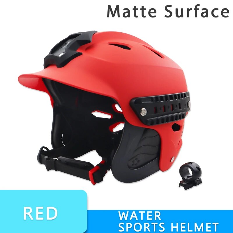 Красный шлем для водных видов спорта, Matte Red