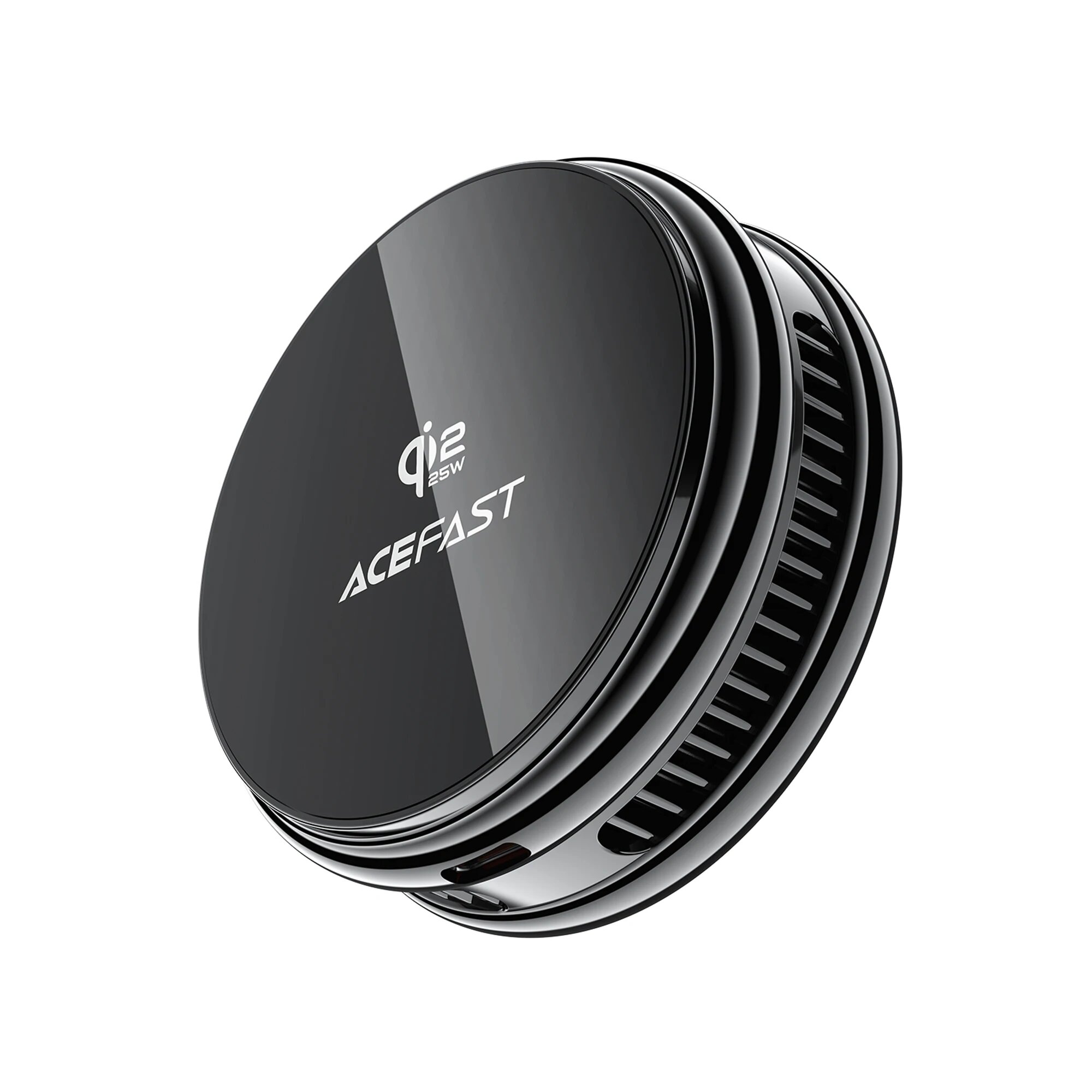 Беспроводное зарядное устройство ACEFAST Qi2 25W с магнитным охлаждением и быстрой зарядкой для игр, 2-в-1: кулер-радиатор и адаптер для iPhone 17/16
