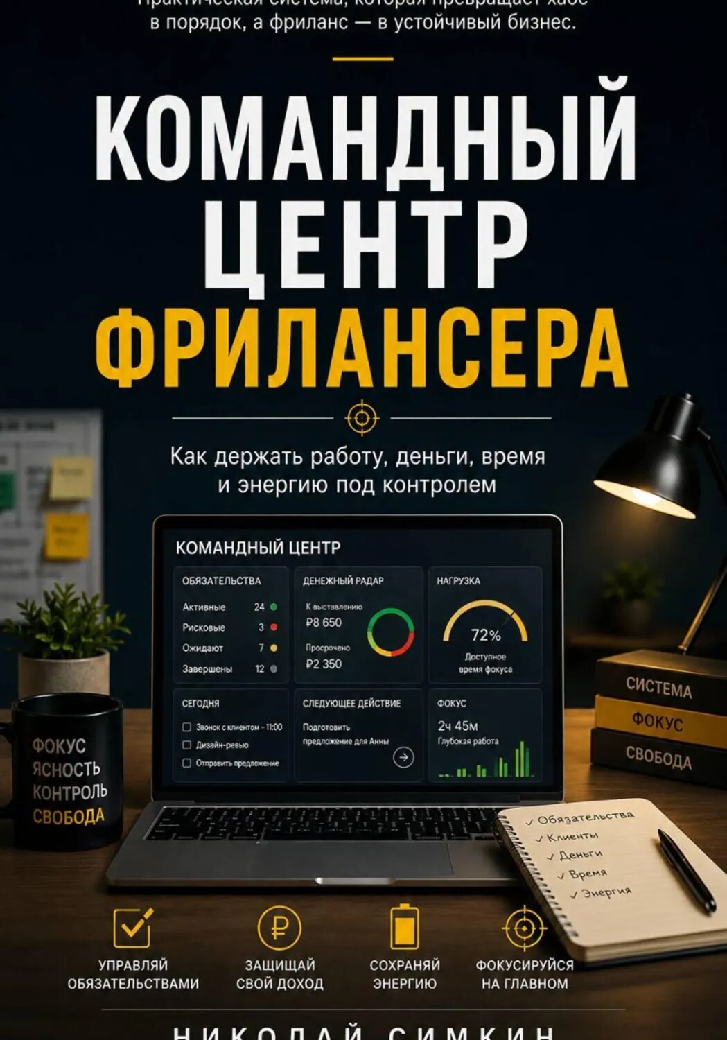 Командный центр фрилансера. Как заработать деньги и не потерять себя [Цифровая книга]