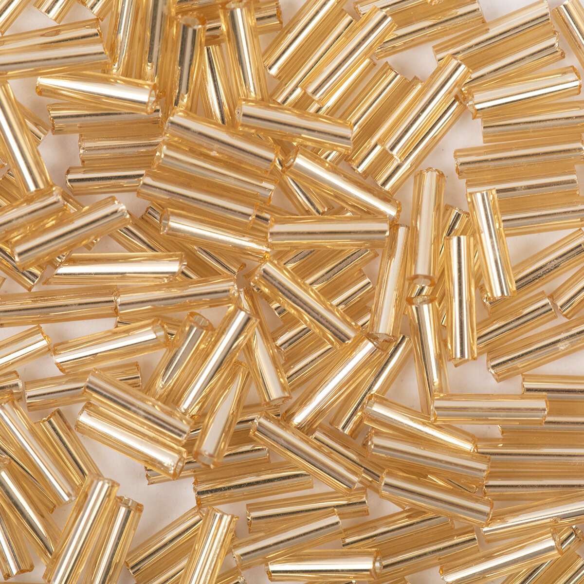 Стеклярус "Zlatka" GG 3" 10 г №0022 золотой