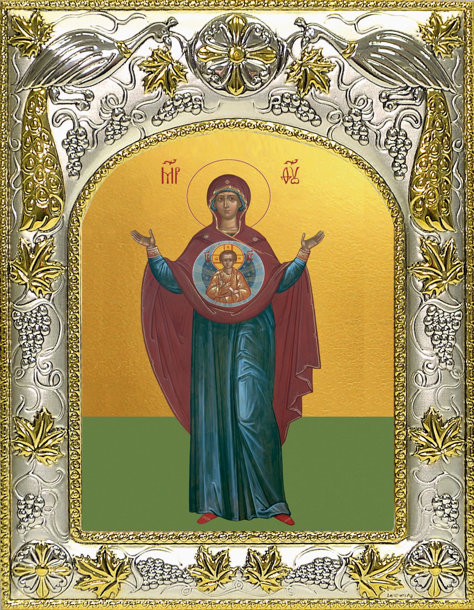 Икона Знамение, икона Божией Матери