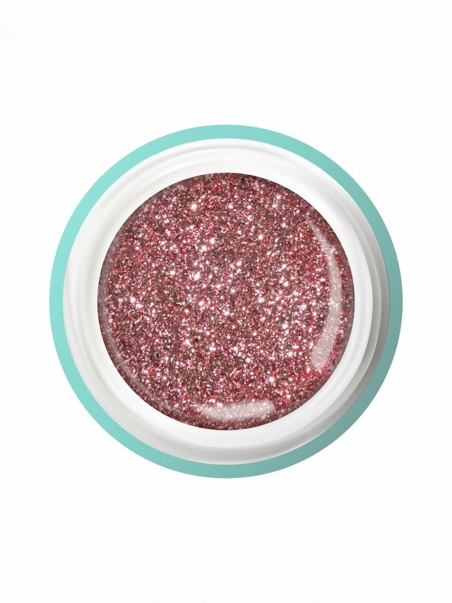 Nail Club Гель-краска с блёстками и пайетками S-13 Luster, 5 мл.