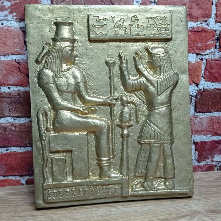 Панно Древний Египет Гипс