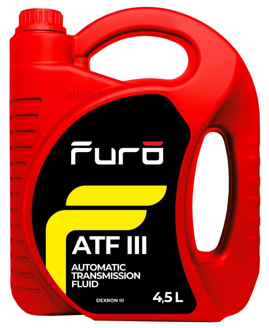 FURO FR008 Furo ATF III (4,5L) масло трансмиссионное! Furo ATF III (4,5L) минер.\ DEXRON III