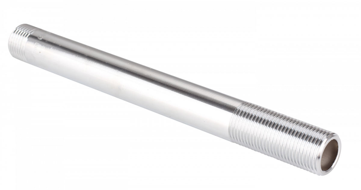 Сгон, НР-НР, хромированный, 3/4" х 250 мм Gappo (G2223.05250)