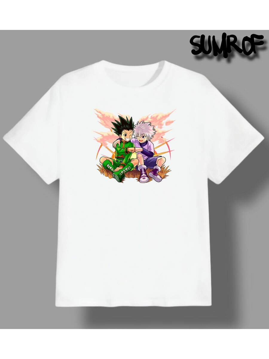Футболка hunter x hunter Гон и Киллуа