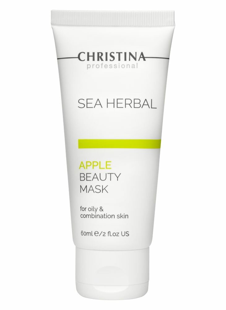 CHRISTINA Маска для лица на основе морских трав для жирной кожи Sea Herbal Beauty Mask Apple
