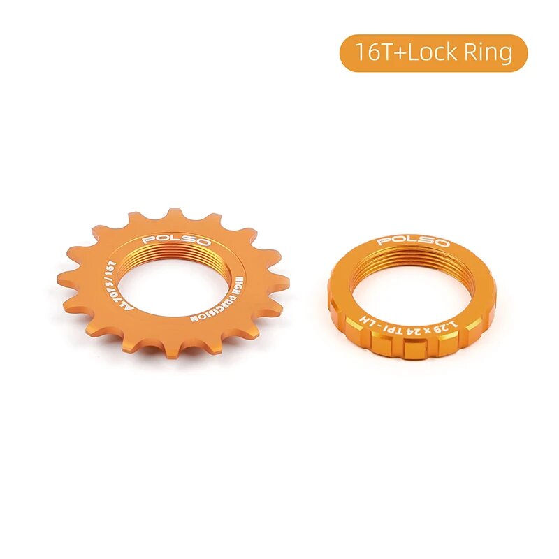 POLSO Звездочка 16T Golden, AL-7075