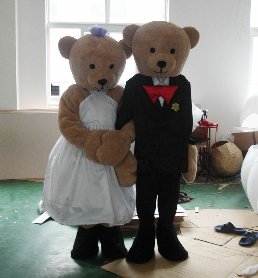 Костюм "Заяц-кролик", большой размер, плюшевый, для свадьбы