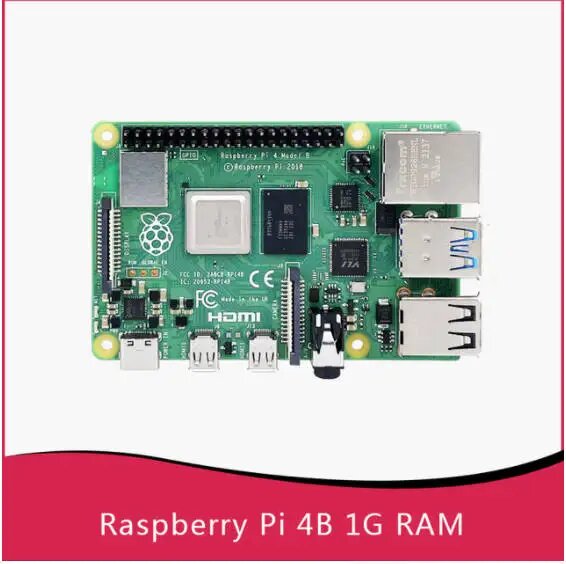 Raspberry Pi 4 Model B (4B) RPI 4B-1GB-Board
