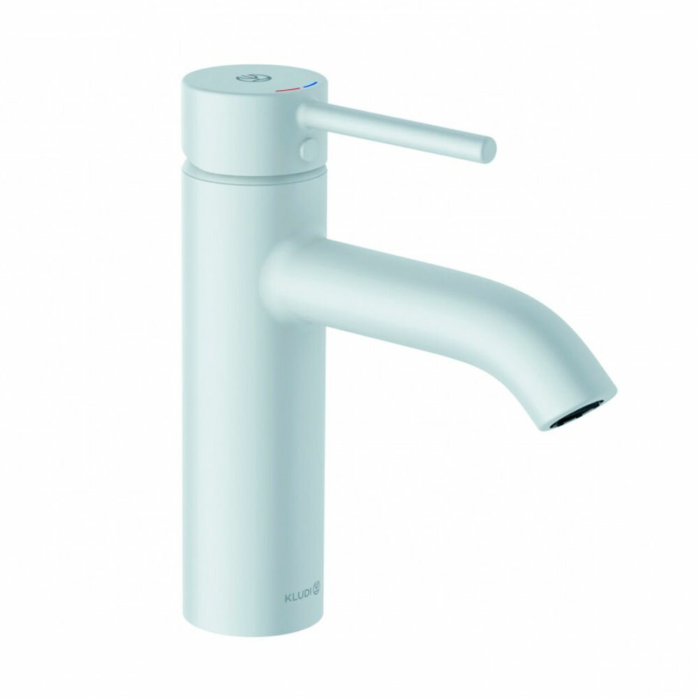 Смеситель для раковины, белый матовый, Kludi bozz 382885376