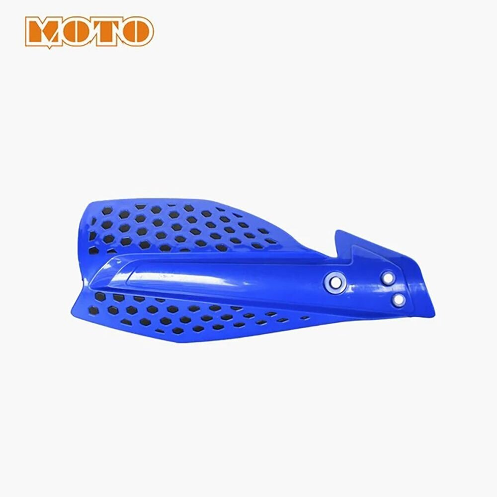 Защита рук для мотоцикла MOTO Racing H-26 синяя, алюминиевые крепления.