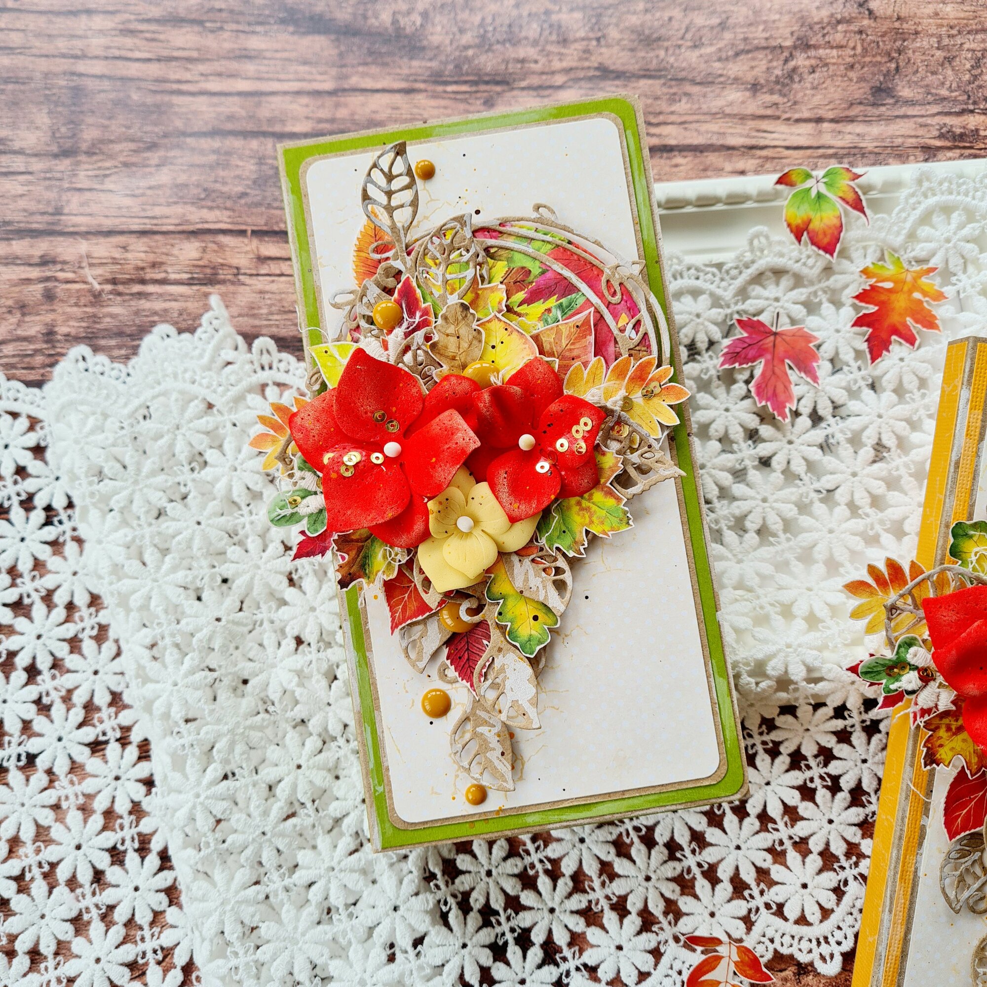 Коробка подарочная шоколадница ручной работы скрапбукинг, 17х9х1 см