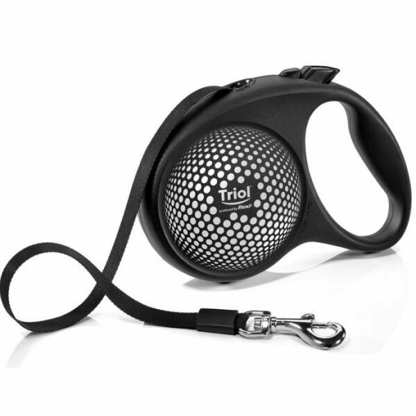 Triol Поводок-рулетка для собак Flexi Joy Planet M 5м до 25кг, лента