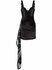 Платье Versace Jeans Couture, размер 42, black/black