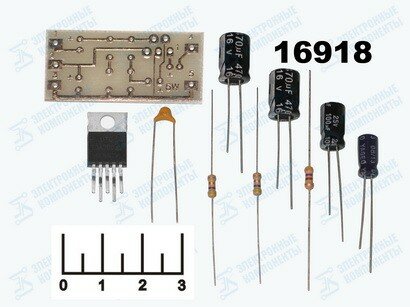 Радиоконструктор усилитель УНЧ 6-12 Вт (TDA2003)