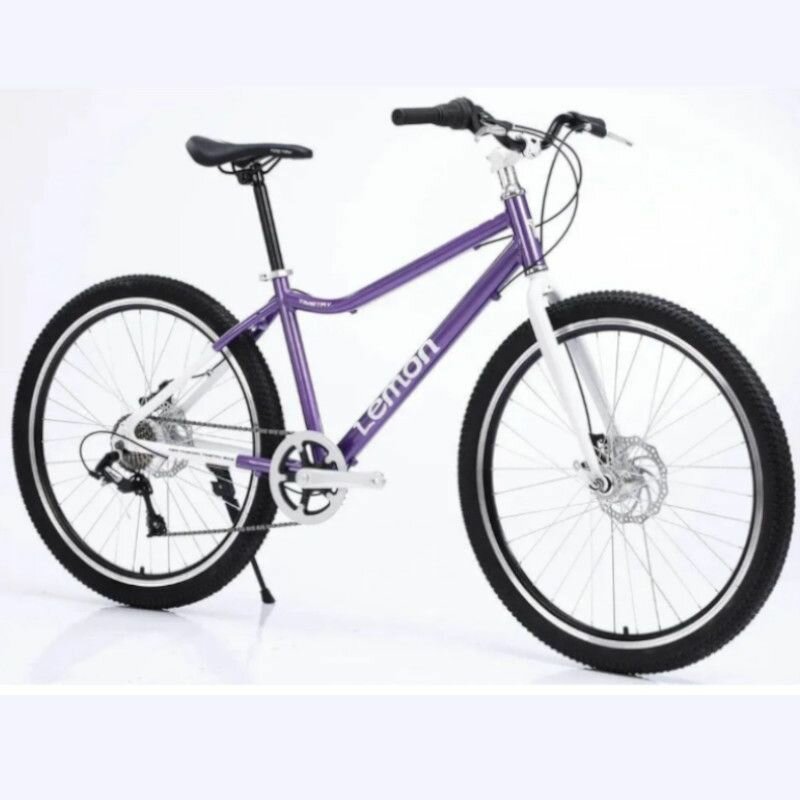 Велосипед TIMETRY TT072/7S, колеса 26 дюймов, фиолетовый