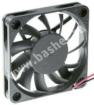 60х60х10мм, KF0610H1M, 12В, Вентилятор DC