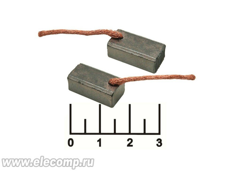 Щетка меднографитовая 8*10*20 KSB0170 (2 штуки)