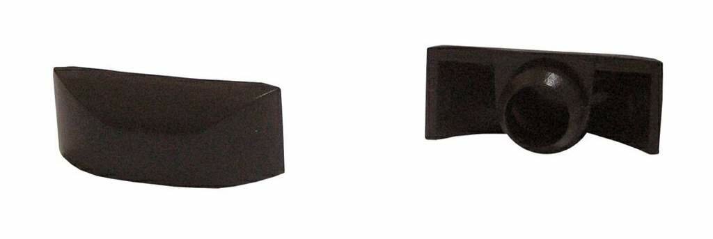 Заглушка водоотводящего канала Bauset, чёрный (под отверстие), 100 шт