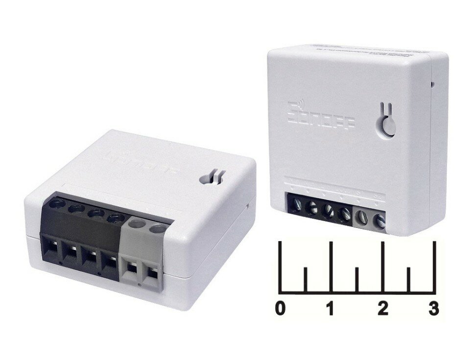 Выключатель Wi-Fi 220VAC 10A Sonoff mini R2