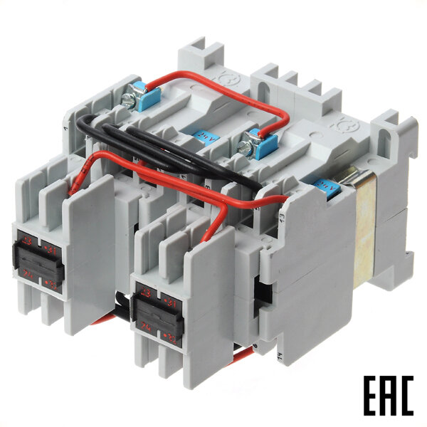 Пускатель магнитный ПМ12-010500 24В 10А 4з+2р реверсивный IP00 без реле кзэа