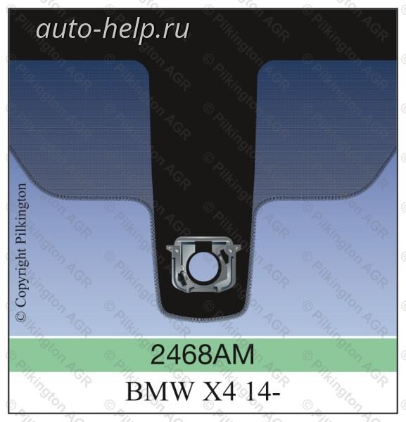 FYG BMW Лобовое ДД VIN solar