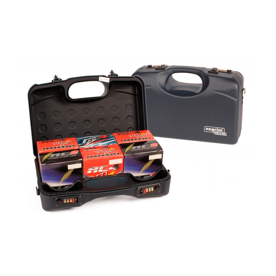 Кейс для патронов Negrini на 150 гладкоствольных патронов, пластиковый
