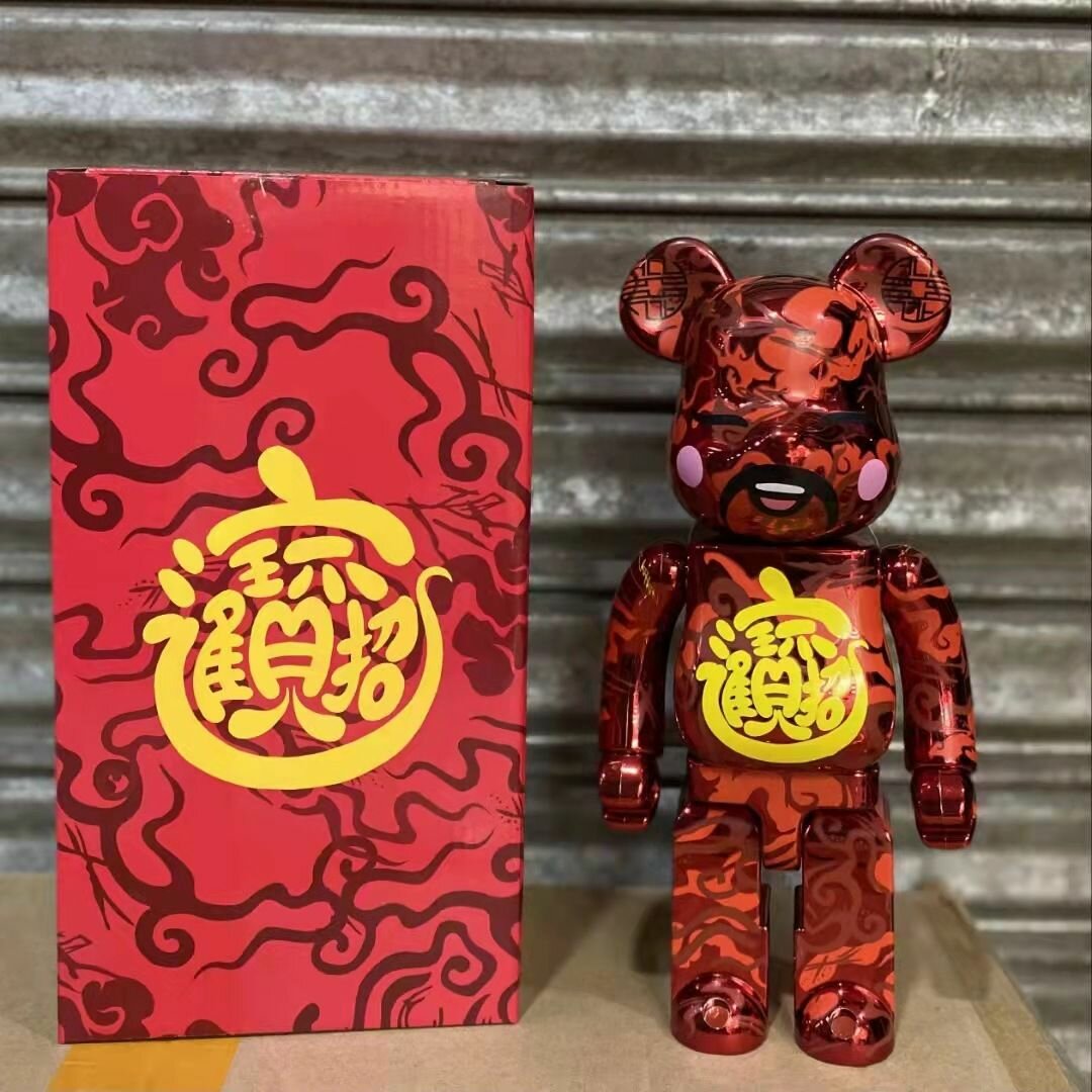 Коллекционная фигурка Bearbrick, игрушка 400% статуэтка мишка бирбрик 28см,"ACU"подарок toyking
