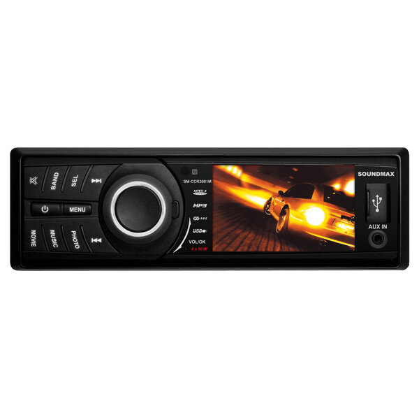Автомагнитола Soundmax SM-CCR3081M + монитор