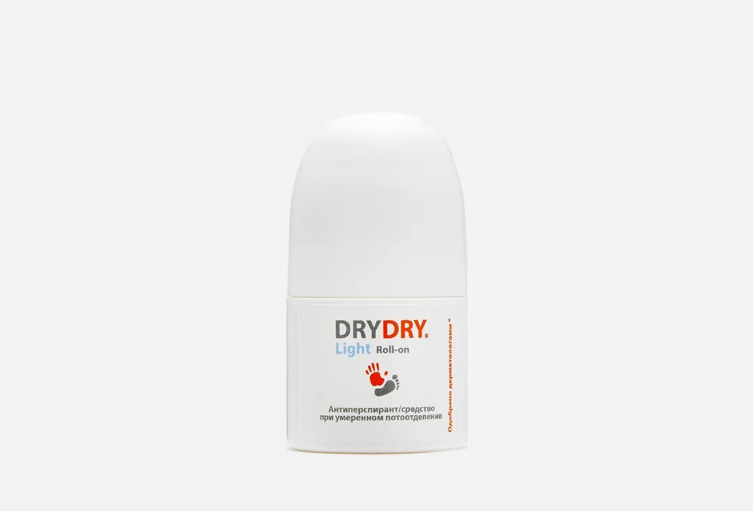 Антиперспирант-ролик для тела Dry Dry Light, для всех типов кожи, 50 мл