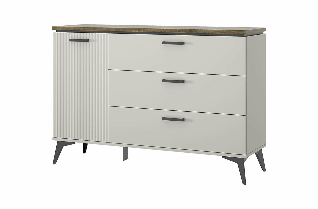 Тумба Anrex Винати / Vinati 1D3S, 130.6х39.4х88.4 см