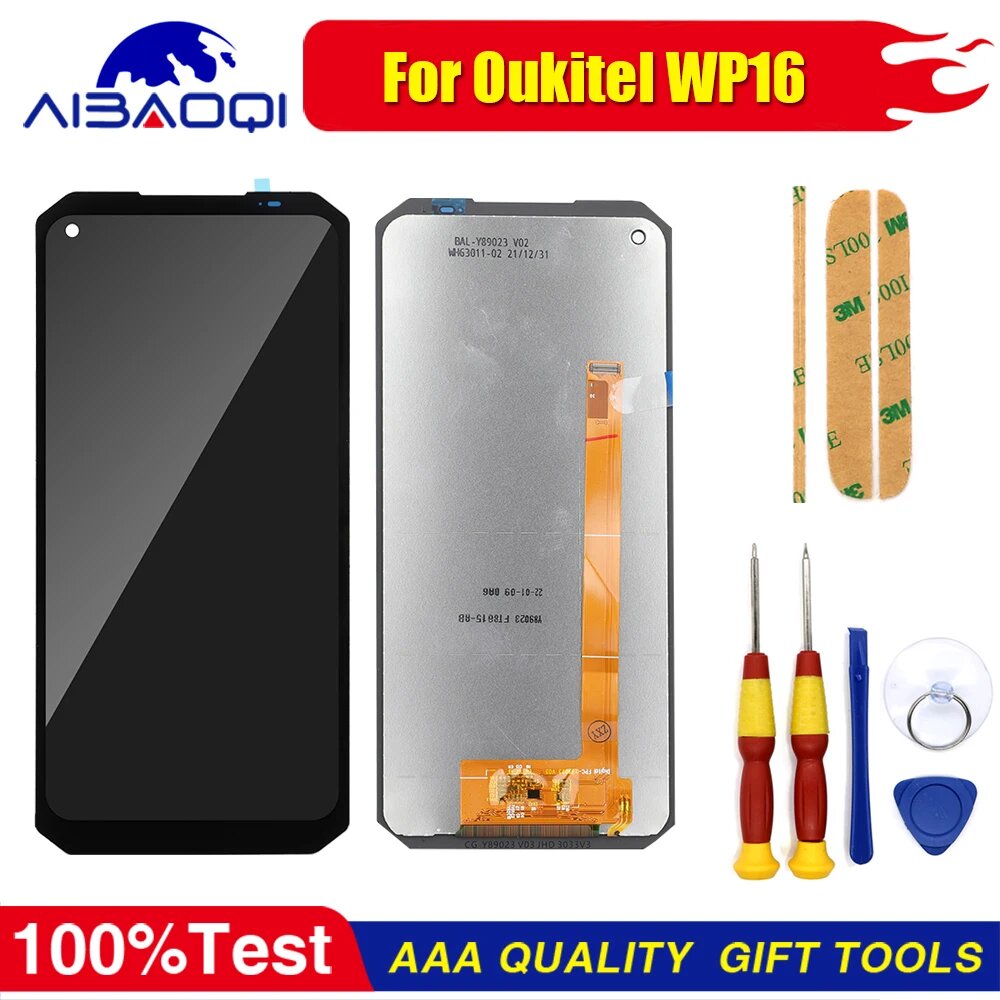 Сенсорный экран для Oukitel WP8 Pro WP10 WP15 WP16 WP17 WP18 WP19 WP20 WP21 WP22 WP23 WP26 WP27 WP28 WP30 Pro ЖК-дисплей WP16