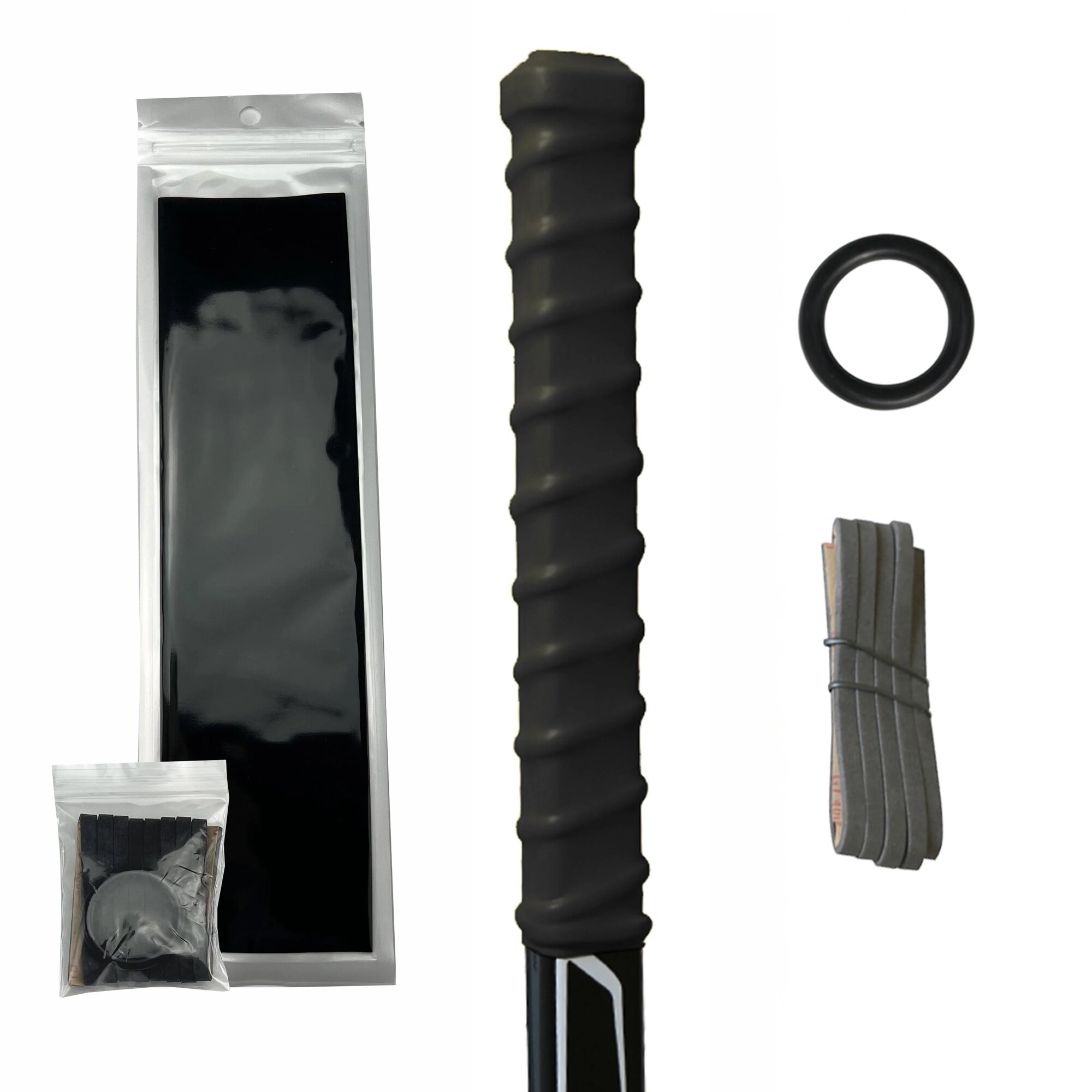 Лента для хоккейной ручки, термоусадочная трубка, ручки для хоккейной клюшки, нескользящая удочка, тренировочная удочка, аксессуары для хоккейного оборудования для бадминтона