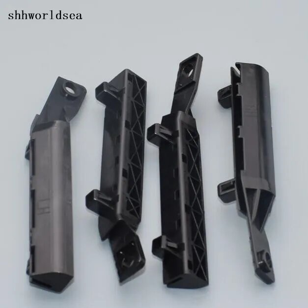 Shhworldsea 1 пара = 1 шт. правая + 1 шт. левые автозажимы и автомобильные крепления передний левый правый кронштейн бампера для nissan tiida