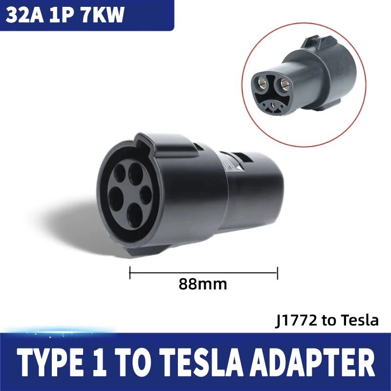 Адаптер Type 1 to Tesla 32A