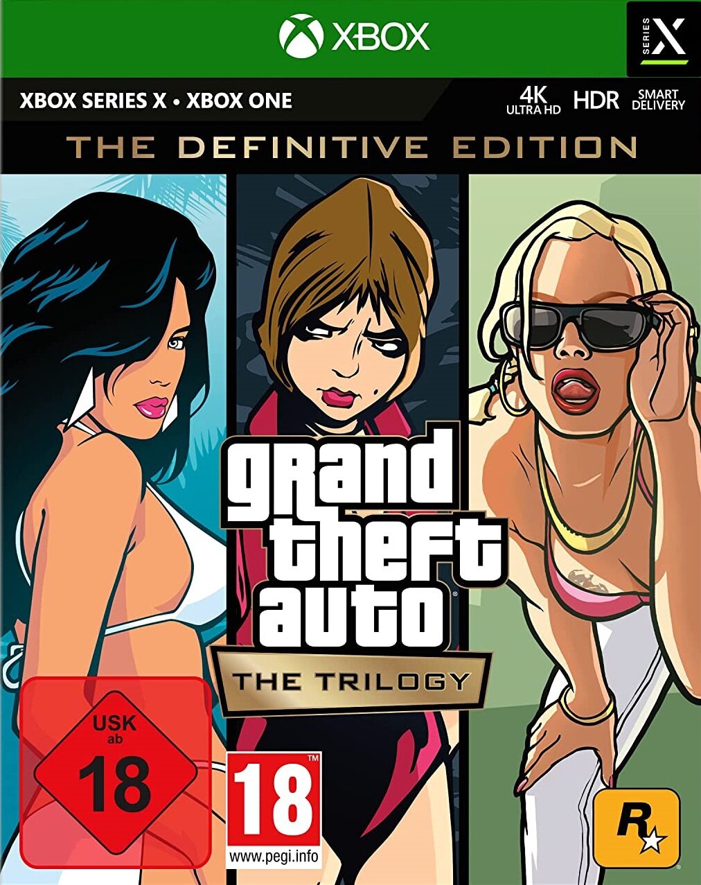 Grand Theft Auto: Trilogy Definitive Edition (GTA Trilogy) Xbox One (Русская версия)