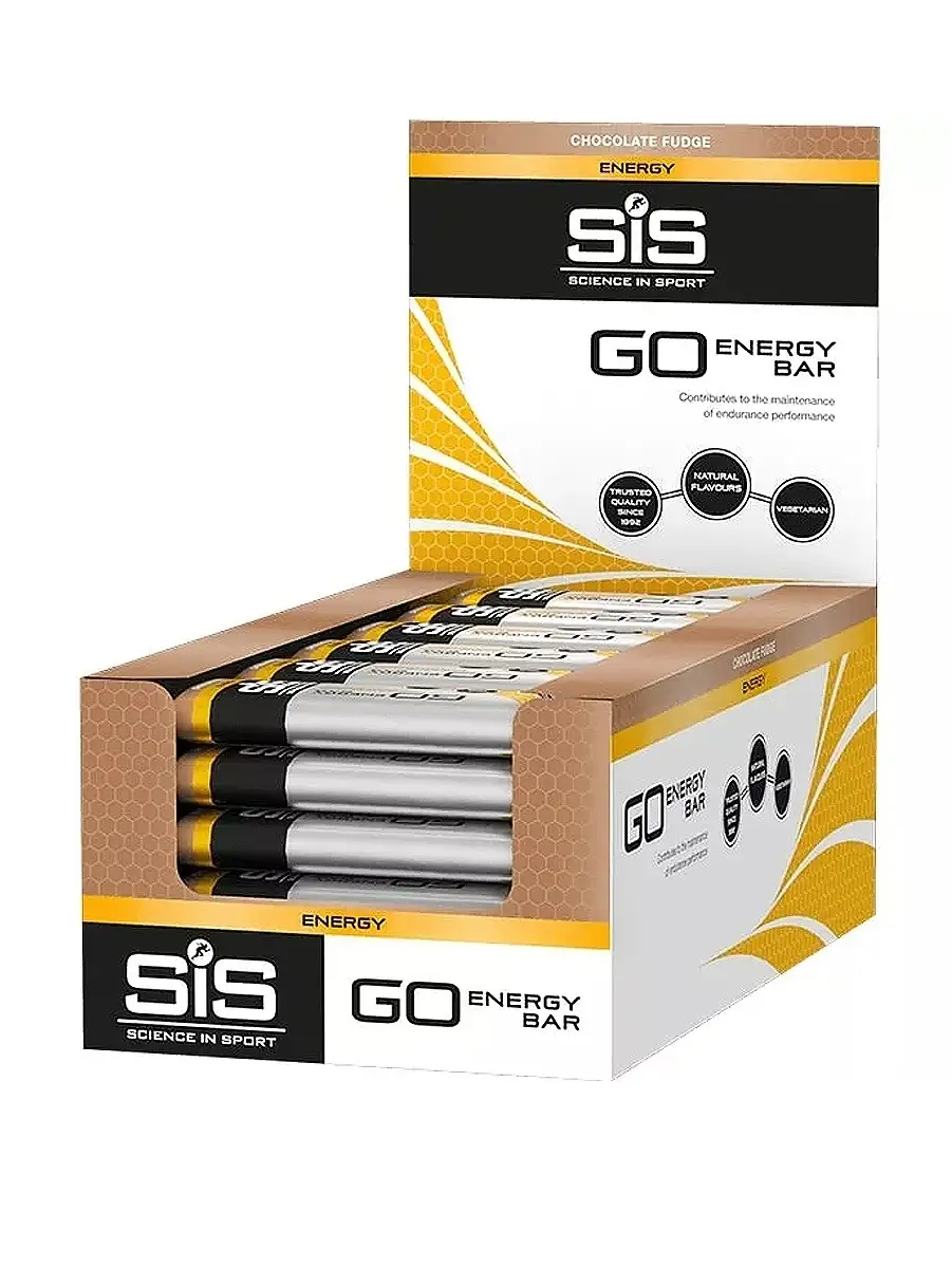 Батончик Science In Sport "SiS GO", шоколад, 30 порций, без ГМО, Великобритания