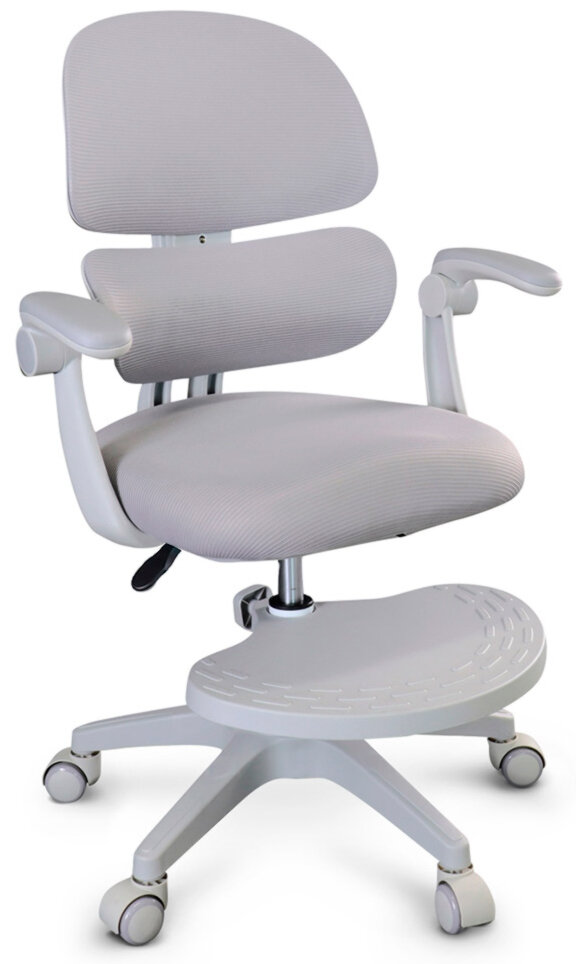 Детское кресло Ergokids Air Tronix c подлокотниками (Y-513 arm) серый