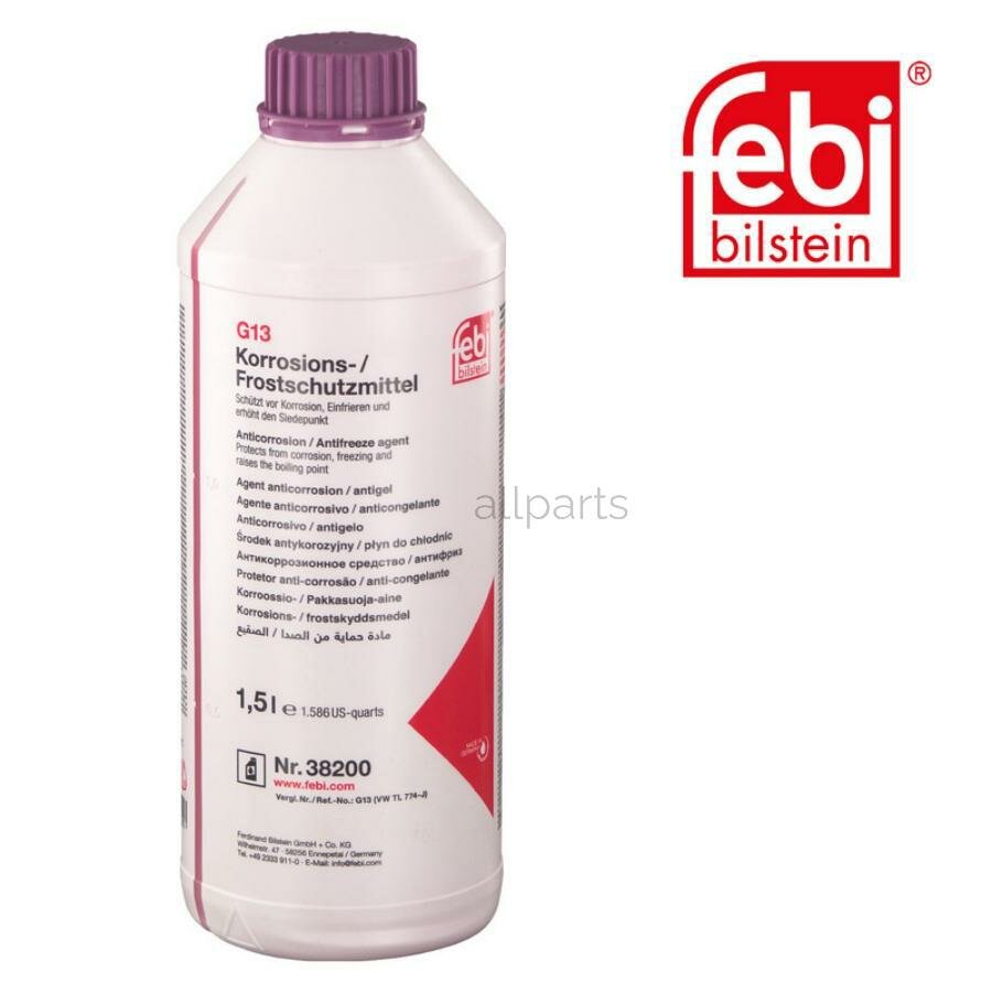 FEBI 38200 Антифриз концентрат Febi фиолетовый G13 1.5л