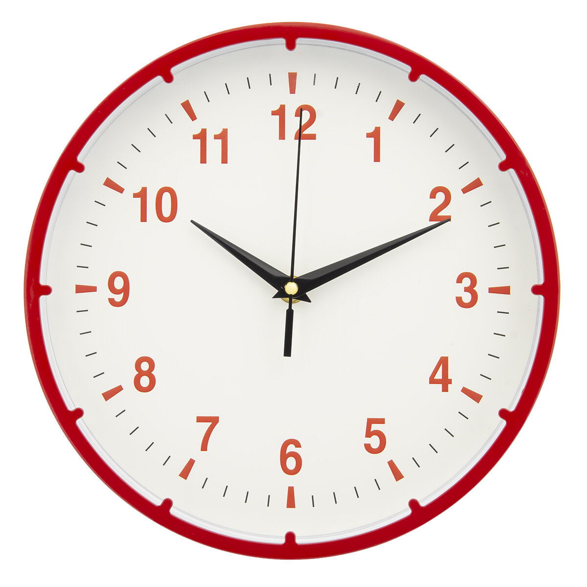 Часы настенные LA MINOR 2604 красный